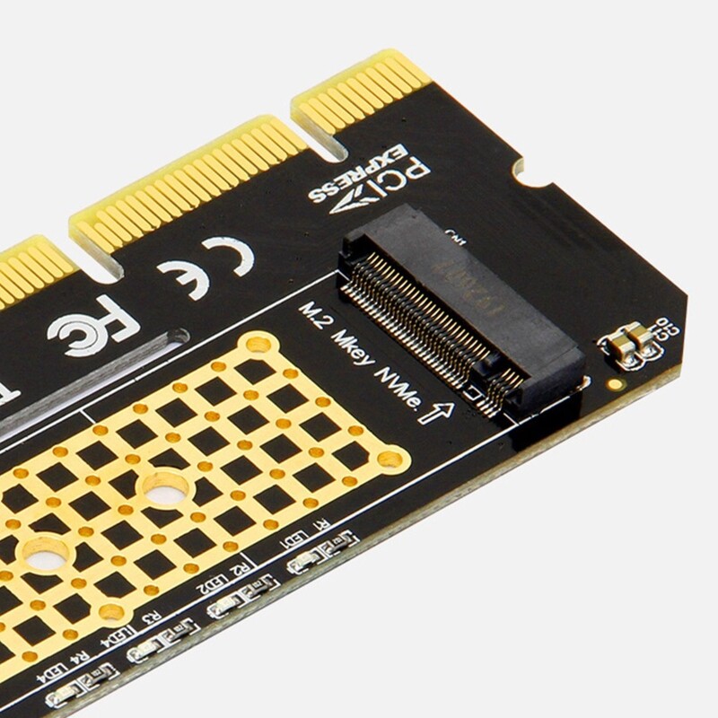 for M.2 NVME NGFF to PCIe Card Hard Disk Controller Expansion Card PCIe ...