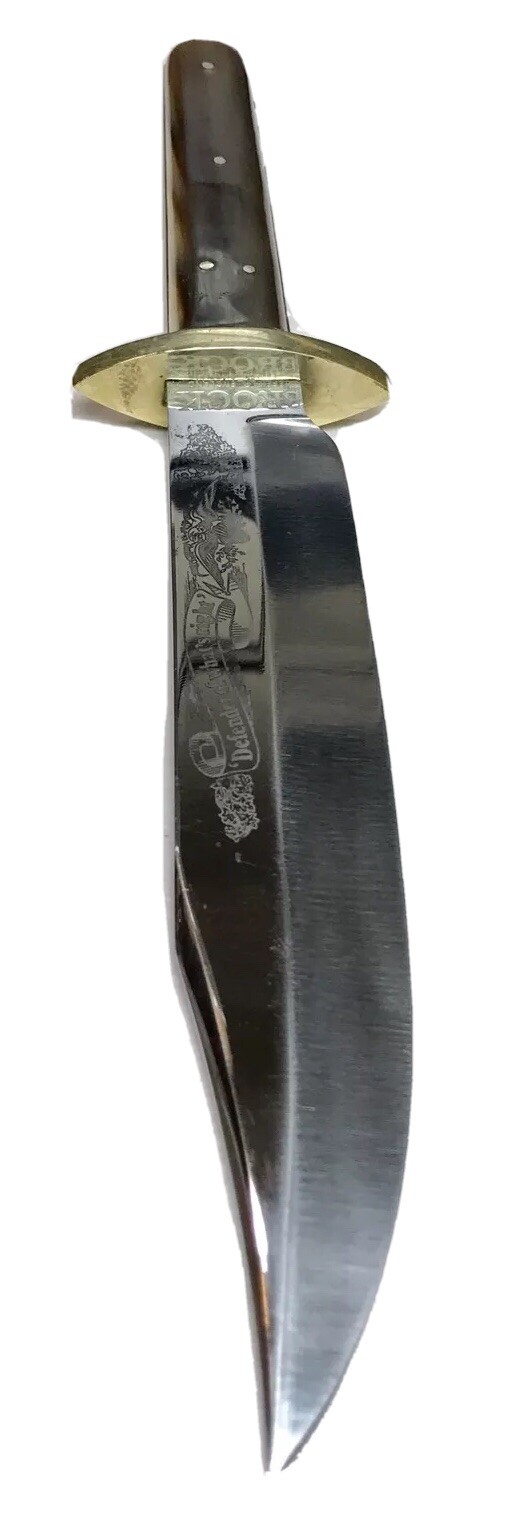 Vintage Brock -Hand Forged -Sheffield England Bowie Knife Dagger W ...
