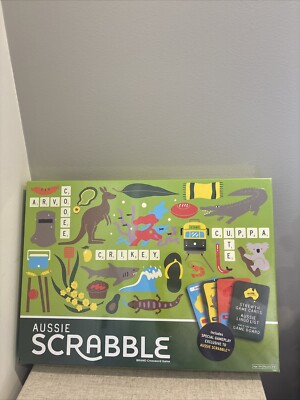 Aussie Scrabble Board Game - 2017 Mattel | eBay