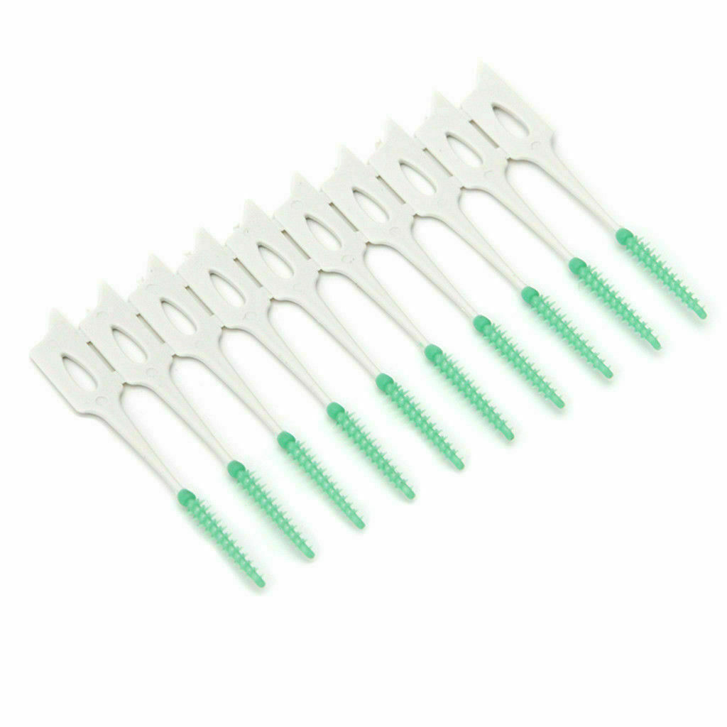 3 Box Dental Oral Clean Tool Interdental Soft Rubber Floss Gum Brushes ...