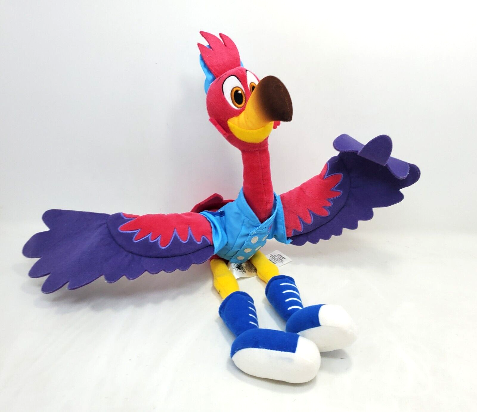 Disney Jr Tots Plush Stuffed Freddy the Flamingo Baby Delivery Bird 18 ...