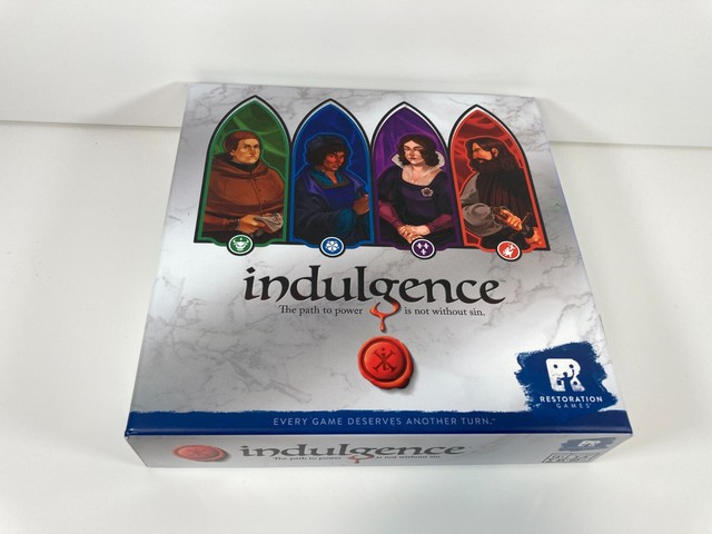 Indulgence Trick Taking Card Strategy Board Game Restoration Games ...
