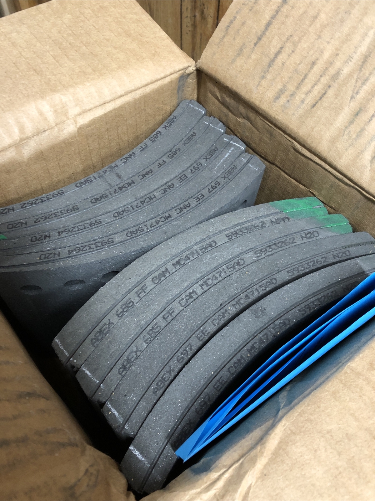 FEDERAL MOGUL-ABEX Brake Lining - Transit MC4715AD-S44 (1 Set) Brand ...