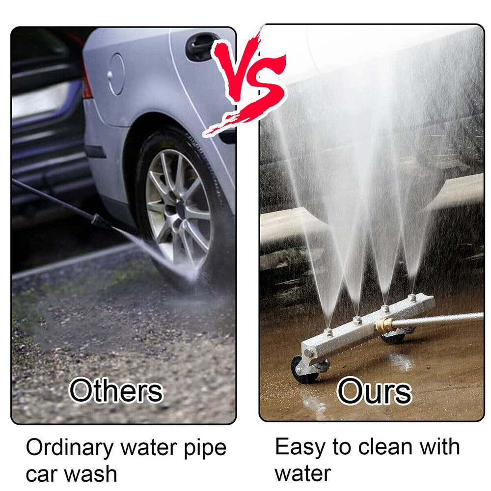 2IN1 Pressure Water Spray Car Chassis Undercarriage Cleaner Washer ...