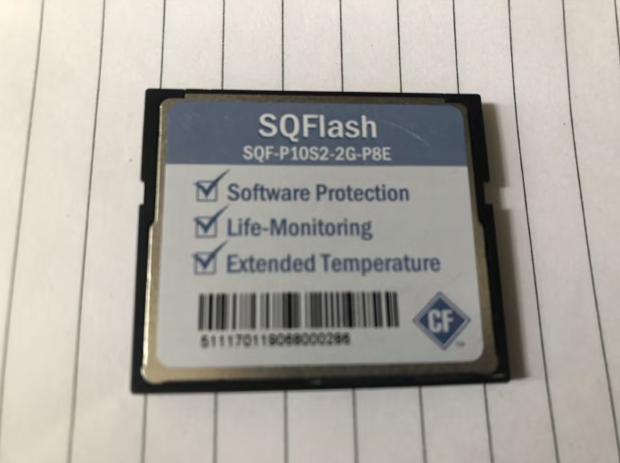 Advantech SQFlash Industrial Grade Compact Flash 2GB CF CARD Drive | eBay