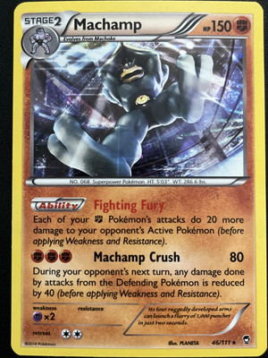 Machamp - (Cosmos Holo) 046/111 Blister Exclusives Holo LP | eBay