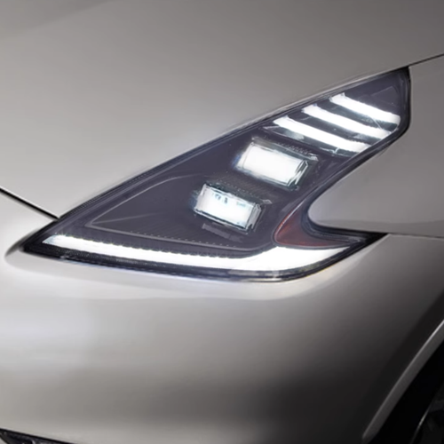 Headlights Headlamps Assembly LED DRL For Nissan 370Z Fairlady Z34 2009 ...