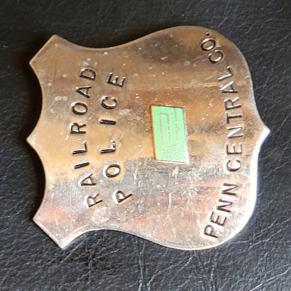 Vintage Penn Central Transportation Co. Railroad Badge. | eBay