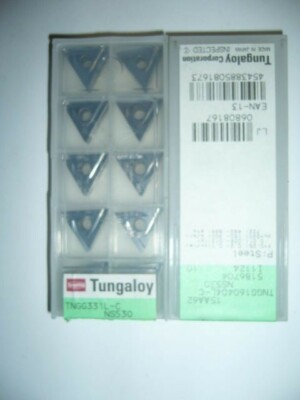 Tungaloy Turning Inserts TNGG160404L-C NS530 Carbide Inserts ***New ...