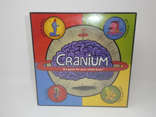 NEW SEALED CRANIUM BOARD GAME FOR YOUR WHOLE BRAIN 1998, 2001 ...