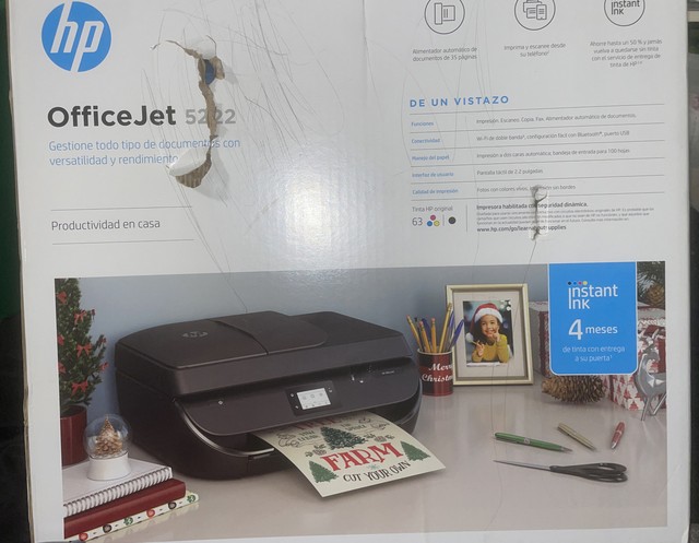 HP Officejet 5222 All-In-One Printer Inkjet Printer for sale online | eBay