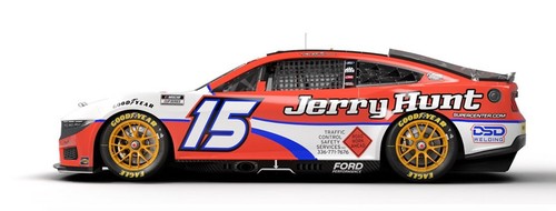 Custom 2025 Tim Brown #15 Jerry Hunt 1/64 Scale NASCAR Diecast PREORDER ...