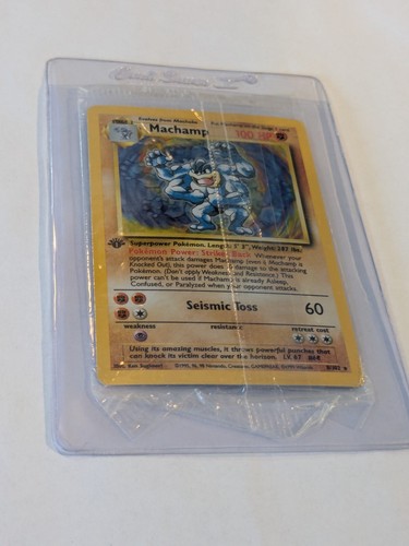 Pokémon Machamp 8/102 1st Edition Holo Factory Sealed VLP | eBay