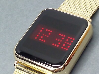 Vintage Red LED Wrist Watch Brand: The Touch Screen Watch Retro ...