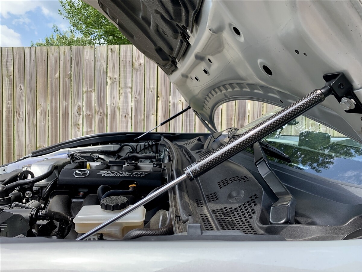 P2M for Mazda Miata MX5 16+ Black Series Engine Hood Damper ND1 ND2 ...