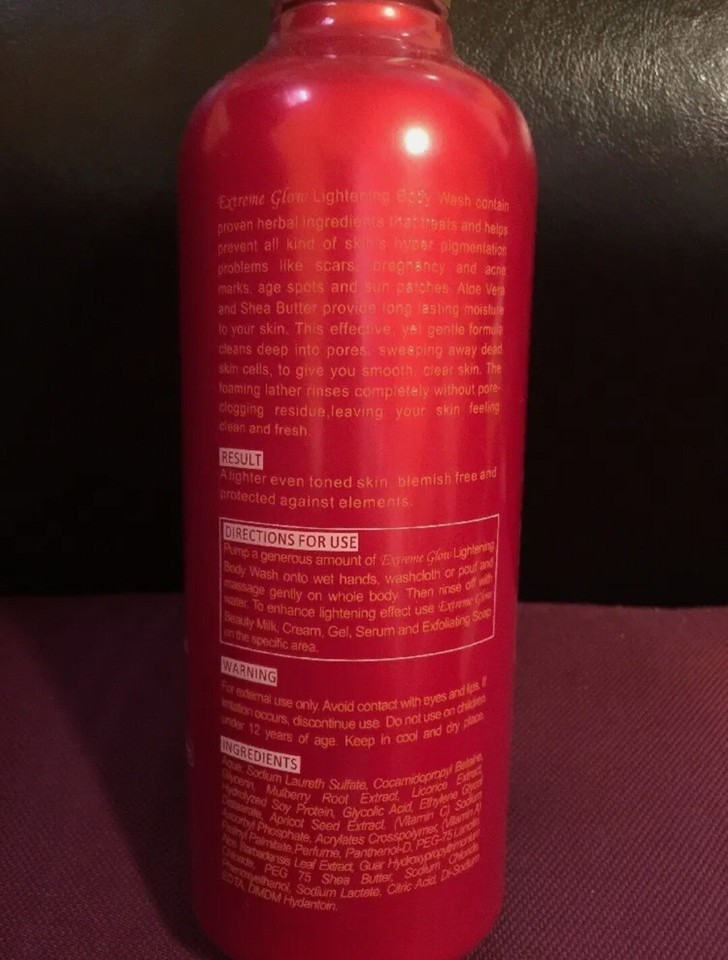 Extreme Glow Strong Lightening Body Wash Aloe Vera Extract. | eBay
