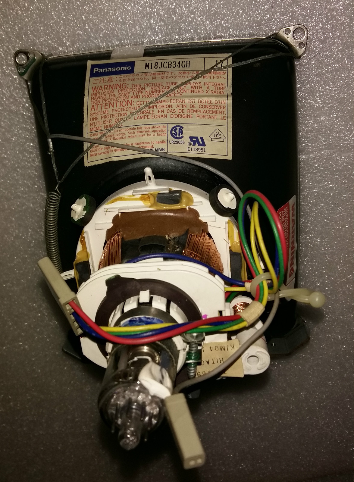 Panasonic M18JCB34GH CRT for HP-54600A | eBay