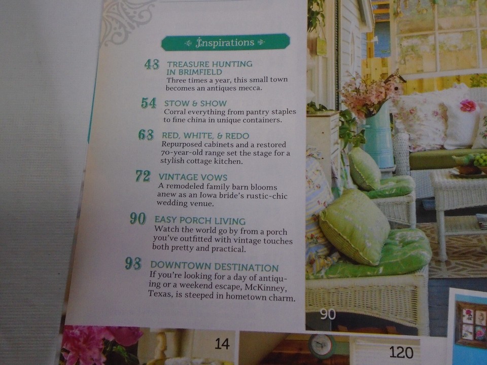 Vintage Style Magazine Spring/Summer 2017 Country Almanac 123 Easy ...
