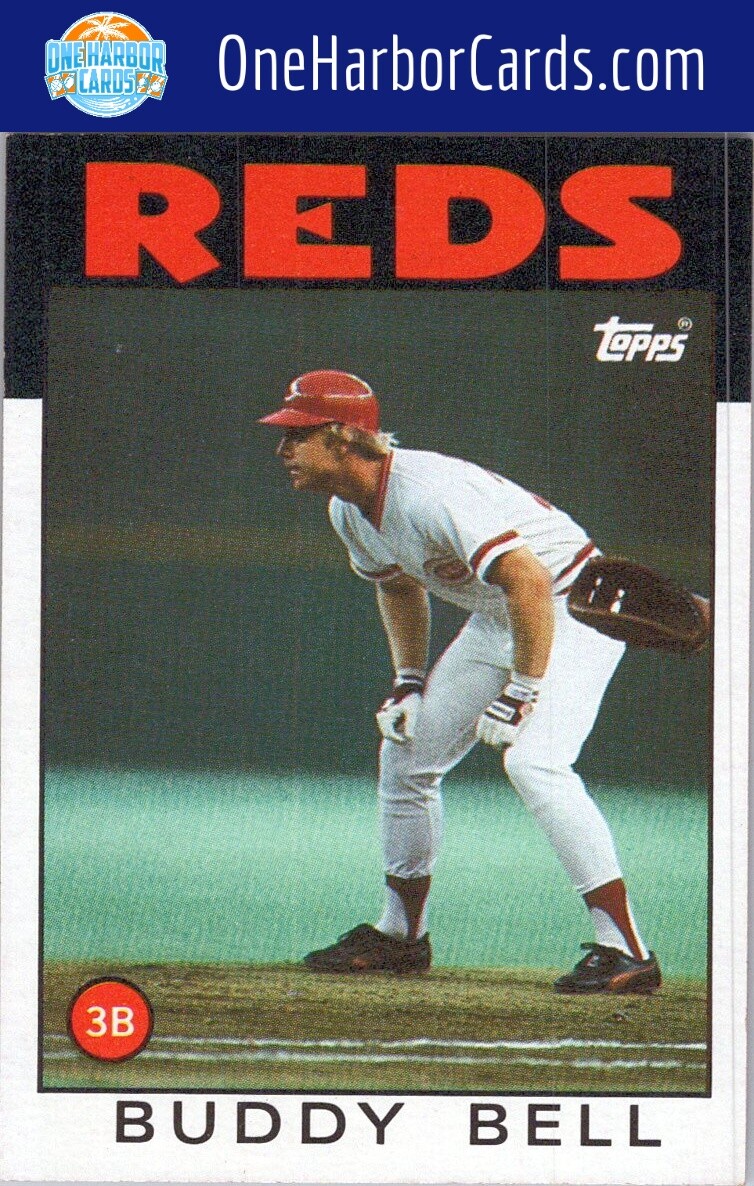 1986 Topps Cincinnati Reds Baseball Card #285 Buddy Bell | eBay