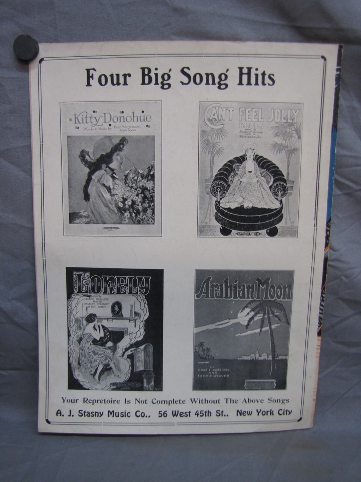 Antique 1900s "Rio Nights" Sheet Music #266 | eBay