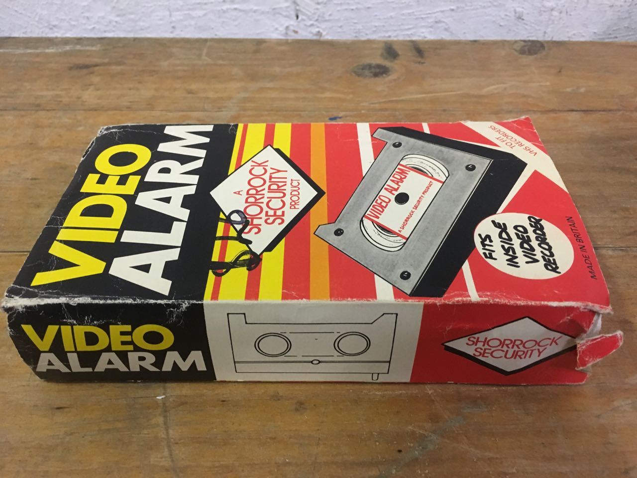 Vintage Shorrock Security Video Alarm - Protect your VCR from theft ...