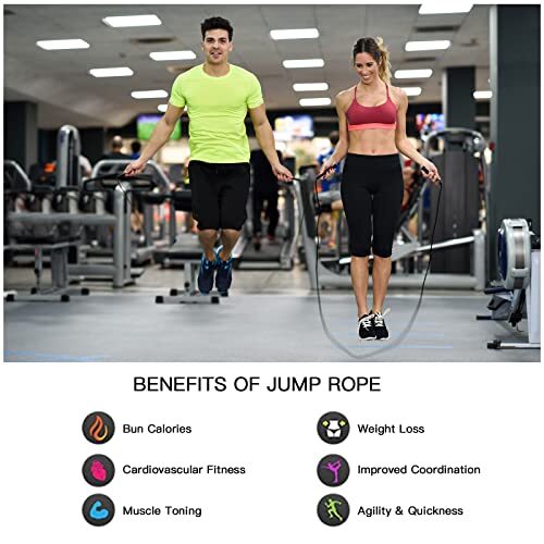 10 Pack PVC Jump Rope for Cardio Fitness - Versatile Set of 10 Mixed ...