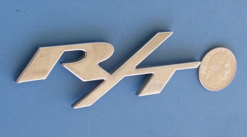 DODGE R/T EMBLEM MOPAR CHROME OEM BADGE CHARGER MAGNUM AVENGER 07-14?08 ...