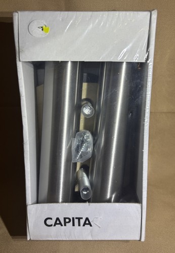 IKEA Capita Console Riser Legs Brushed Stainless Steel 400.511.96 18612 ...