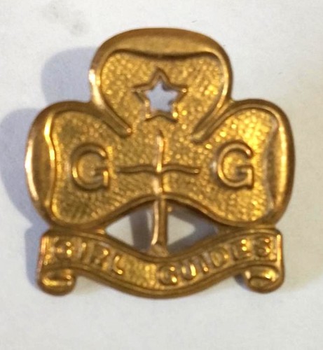 Vintage Girl Guide Promise Pin Badge | eBay UK
