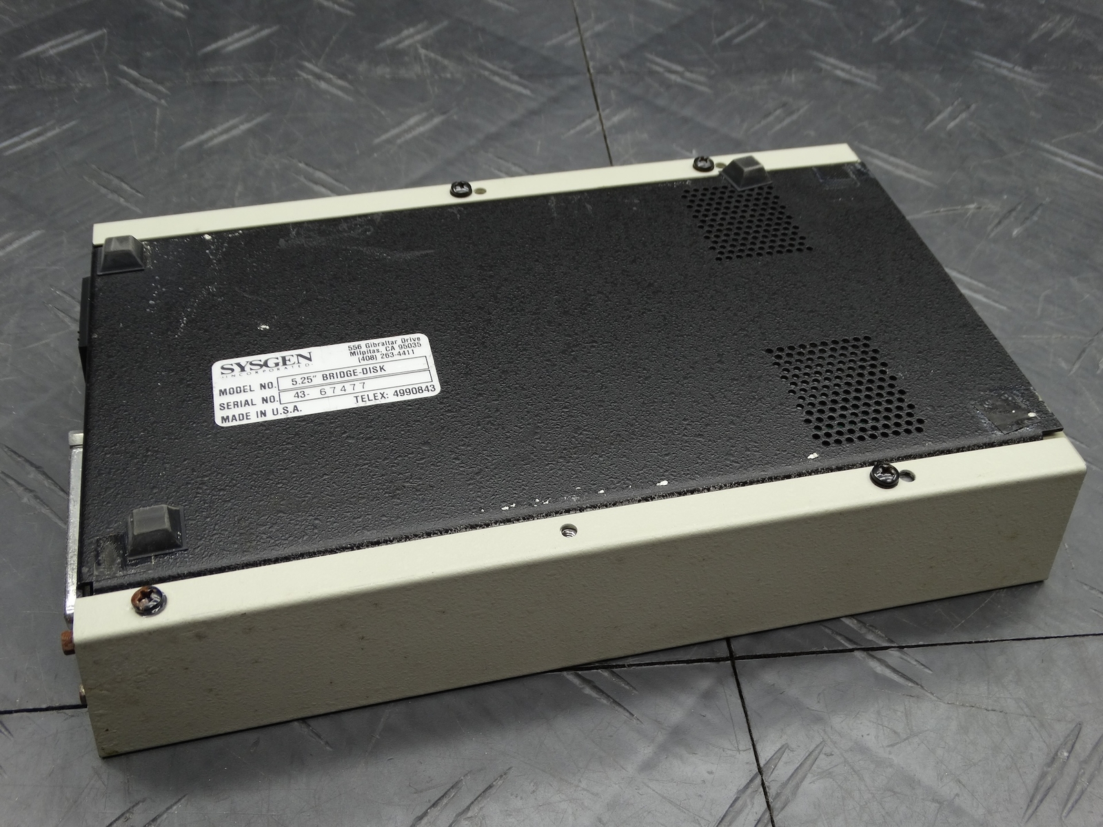 Sysgen 5.25in Bridge Disk Drive Made Vintage Computer Mainframe in USA ...