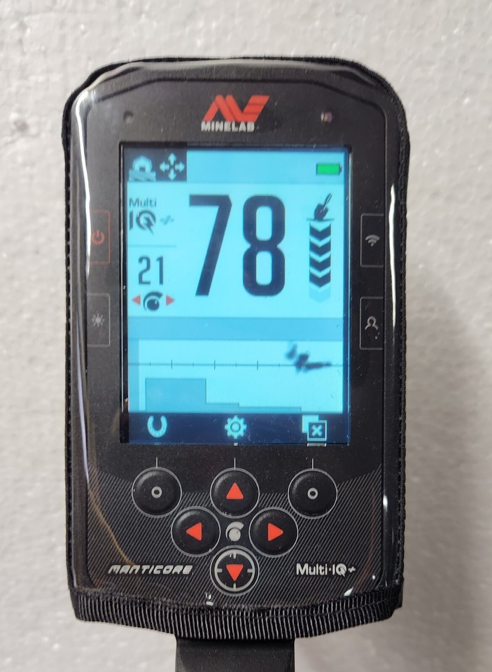 Minelab Manticore Metal Detector Screen & Touchpad Protector/ Cover USA ...