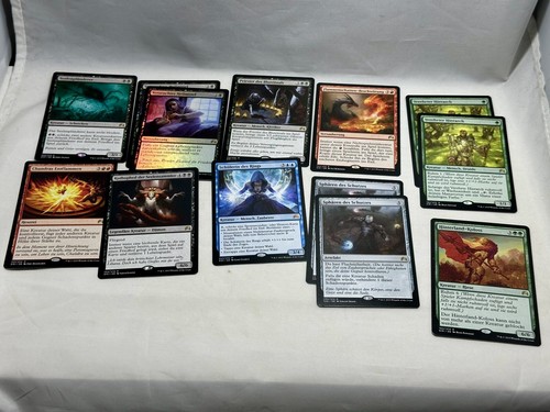 MTG Lot of 46 - German - LP/MP/HP - Regular and Foil - Rare, Common ...