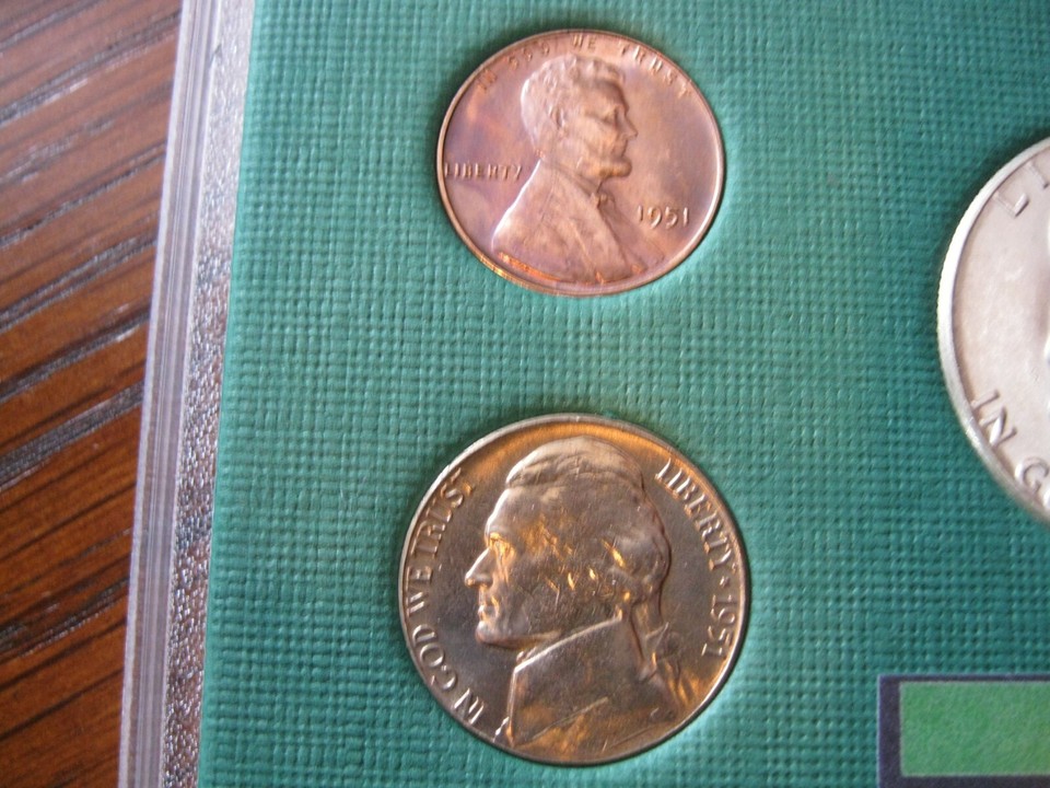 1951 P US Silver Mint Set Brilliant Uncirculated! | eBay