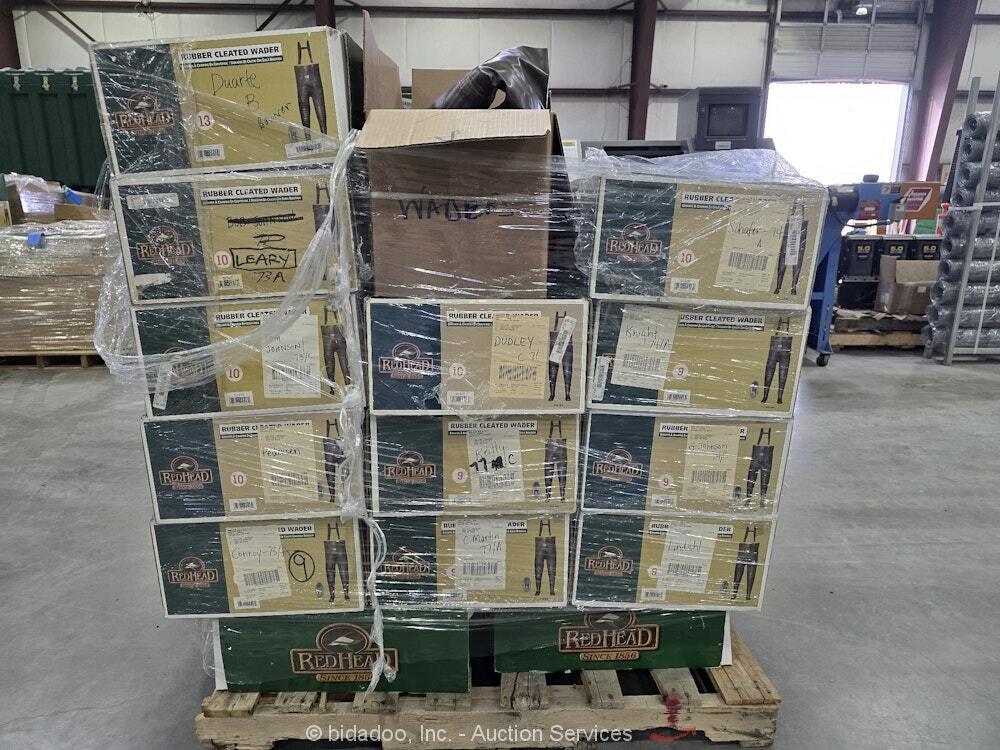 Lot of (31) RedHead Rubber Cleated Waders Bone Dry Rubber Boot Chest ...