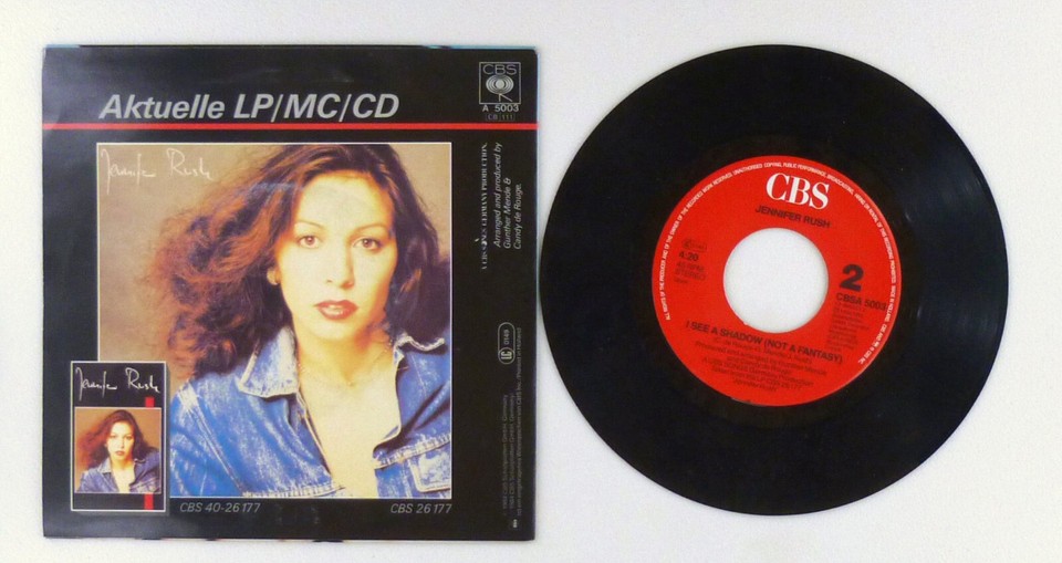 7 " Single Vinyl - Jennifer Rush – the Power of Love (Orchestral Remi ...