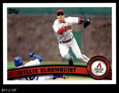 2011 Topps Update #137 Willie Bloomquist Diamondbacks 8 - NM/MT | eBay