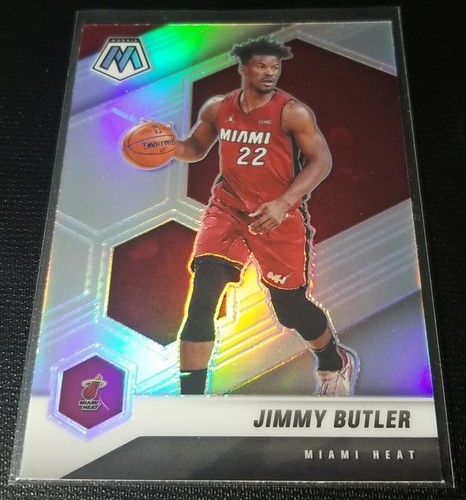 2020-21 Panini Mosaic Basketball JIMMY BUTLER Silver Prizm #177 Miami ...
