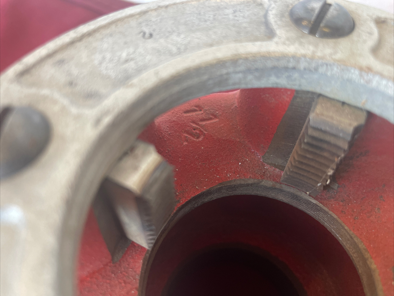 Ridgid Pipe Threading * 12-R 1-1/2" DIE HEAD * Pipe Fitter Plumber's ...