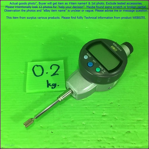 Mitutoyo ID-C125XB, 543-470B Indicator 25.4mm. as photo,sn:5509, Tested ...