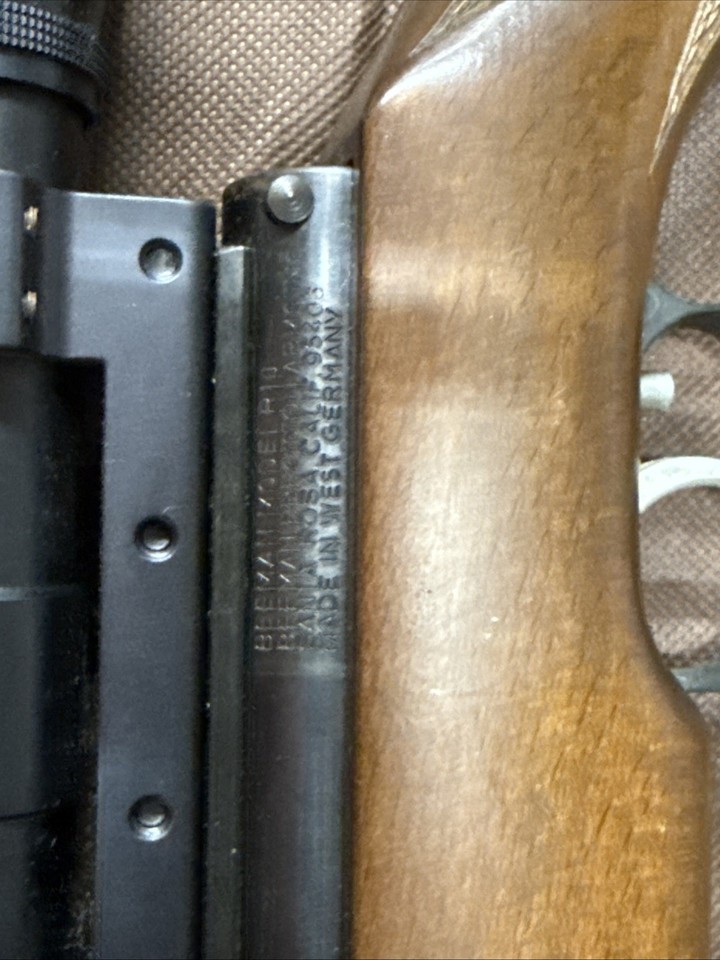 Beeman R10 Air Rifle, .20 cal. / 5 mm. air rifle scope Exl. Cond. NICE ...