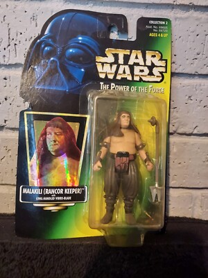 Star Wars Power Of The Force MALAKILI RANCOR KEEPER Figure 1997 | eBay