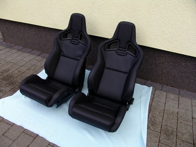 RECARO Sportster CS Seats Pair Real Leather and Heated for sale online ...