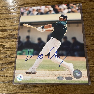 Eric Chavez autograph Oakland Athletics A's signed 8x10 photo Steiner ...