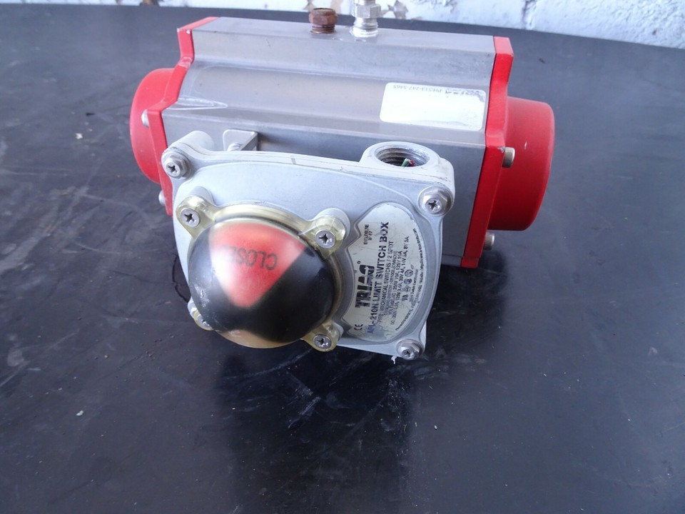 TRIAC CONTROLS ACTUATOR 1/2" Stainless Ball control valve SS316 fisher ...