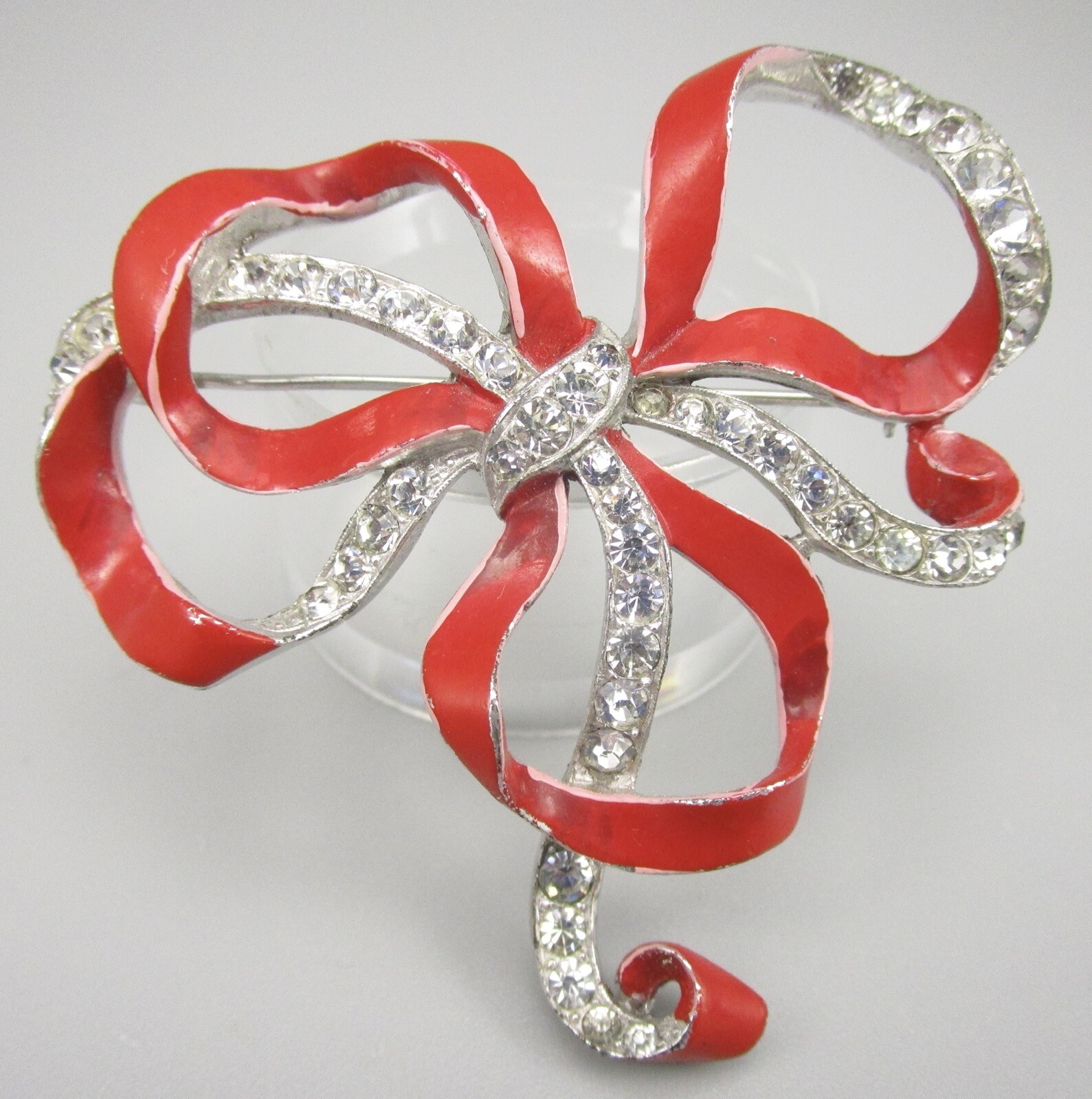 RARE 1940'S ALFRED PHILIPPE FOR TRIFARI PAVE RHINESTO… - Gem