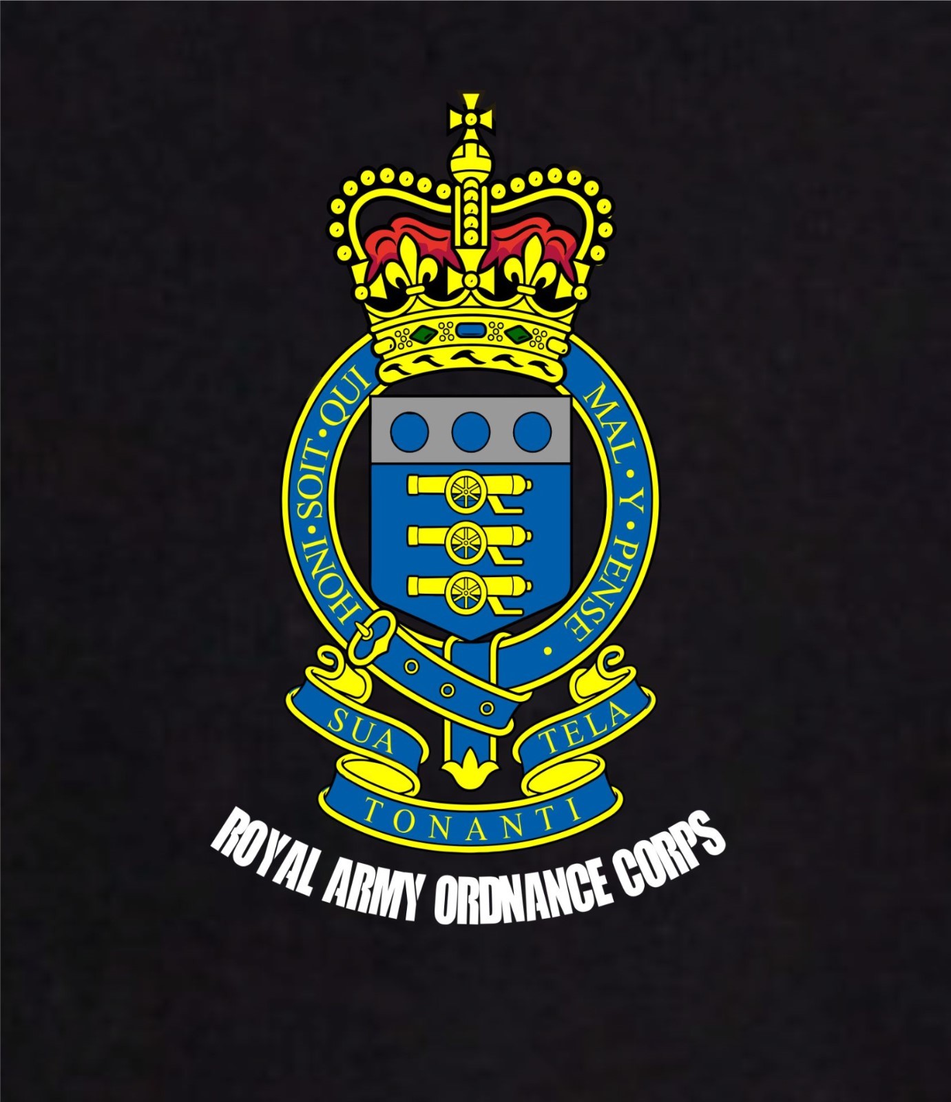 RAOC Polo Shirt T-Shirt Royal Army Ordnance Corps Polo Shirt TShirt ...