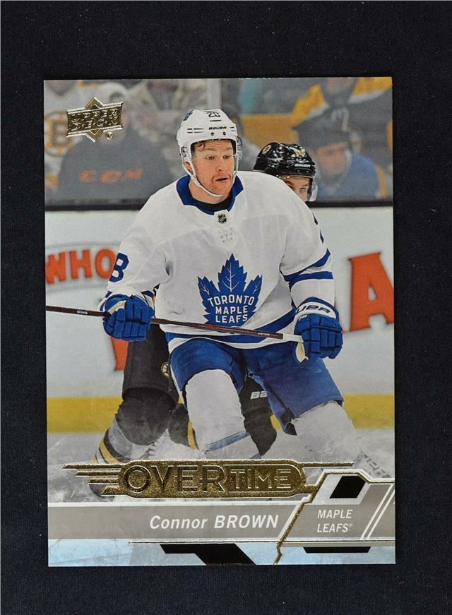 2018-19 18-19 UD Upper Deck Overtime Wave 3 Base #147 Connor Brown | eBay