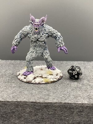 Painted Abominable Yeti Nolzur’s D&D dungeons and dragons montster ...