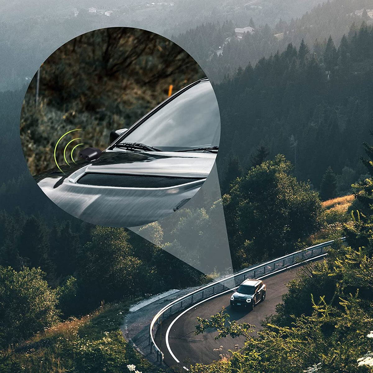 2 Pair Car Whistle Warning Animal Deer Kangaroo Repeller Portable ...