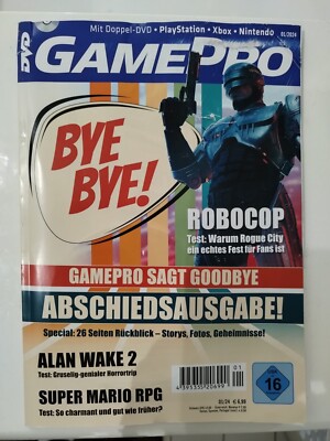 Gamepro 01/2024, letzte Ausgabe, NEU, wird nicht mehr nachgedruckt ...
